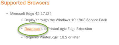 Install PrinterLogic Browser Extension (Windows) | IT@Cornell