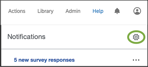 Manage Notifications in Qualtrics | IT@Cornell